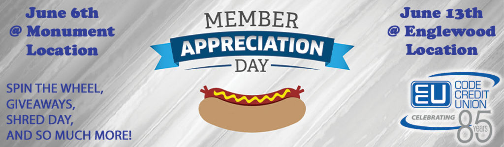 Member Appreciation Day! – CODE Credit Union