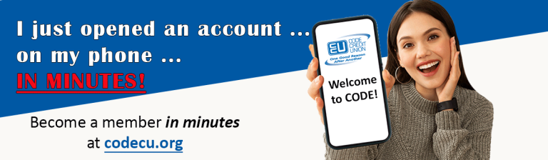 Promotions – CODE Credit Union