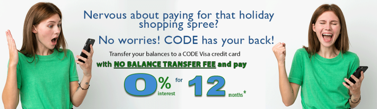 Promotions – CODE Credit Union