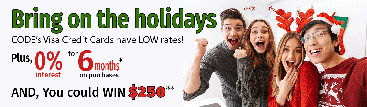 Promotions – CODE Credit Union